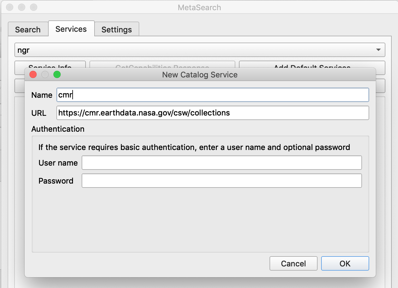 Multi schema support - GeoNetwork opensource